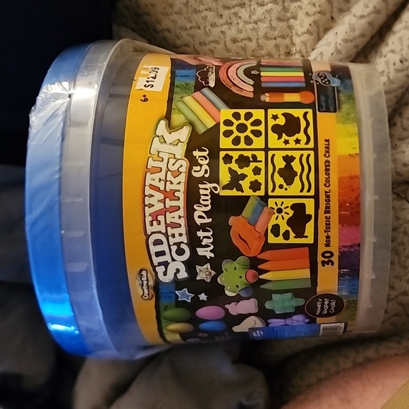 creative kids | Toys | Sidewalk Chalk Art Play Set | Poshmark